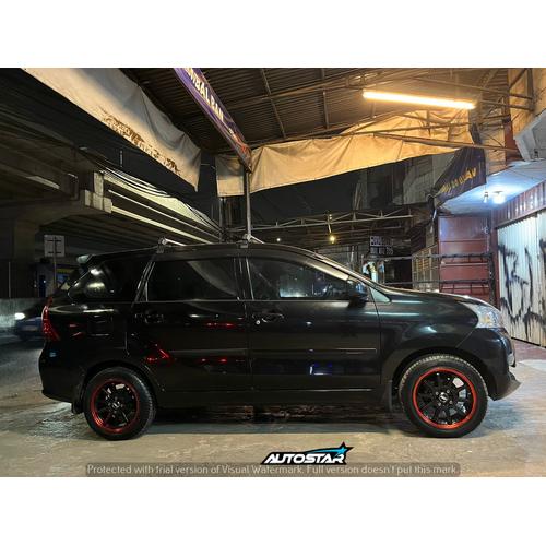 Jual MODIFIKASI MOBIL TOYOTA AVANZA MENGGUNAKAN VELG HSR GYMKANA R16 ...