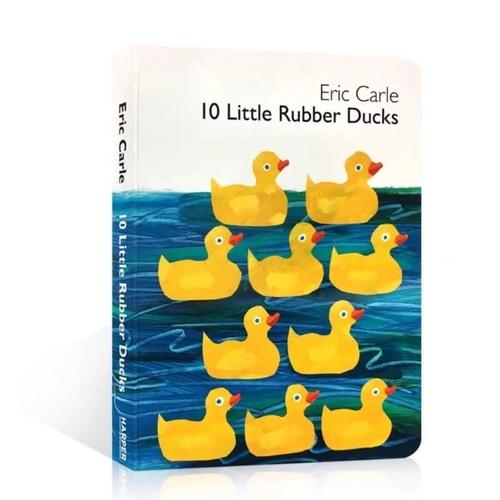 Jual Original buku Eric Carle 10 little Rubber Ducks buku hitung buku ...