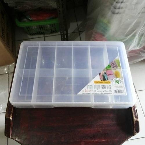 Jual Box (Kotak) Perkakas (Baut) 12 sekat 1417 GREEN LEAF - Jakarta ...