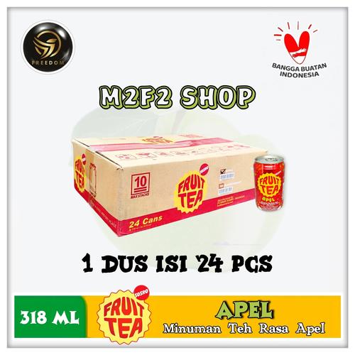 Jual Fruit Tea Sosro Apple Can | Teh Rasa Apel Kaleng - 318 ml ...