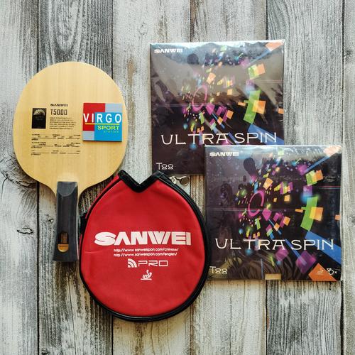 Jual Paket Rakit (PARKIT) kayu bet pingpong Sanwei T5000 carbon - PARKIT 8 - Kab. Blora - VIRGO ...