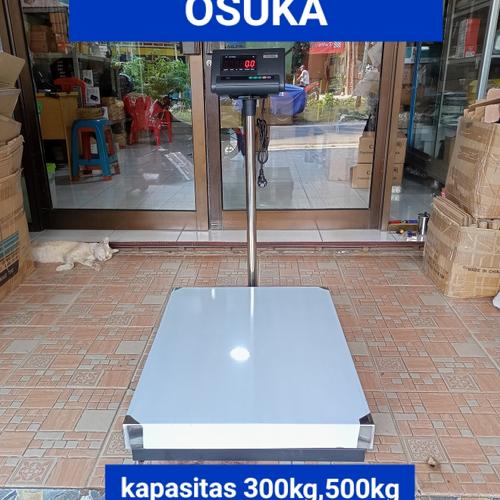 Jual Timbangan Kapasitas 300kg,500kg Digital platform Besar 60 x 80 cm ...