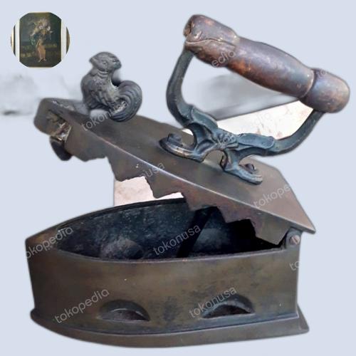 Jual Setrika ANTIK-JADOEL full Kuningan Lawasan (pajangan etnik kuno ...