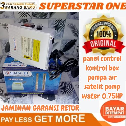 Jual panel control kontrol box pompa air satelit pump water 0,75 HP ...