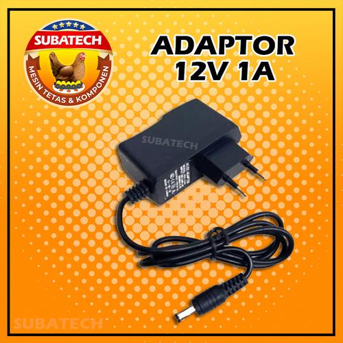 Jual Adaptor 12 Volt 1A untuk Komponen Mesin Tetas Telur - Kota ...