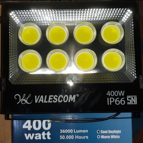 Jual Lampu Sorot AC 400Watt Tembak IP66 Valescom LED Flood Light Cool Putih - Cahaya Putih ...