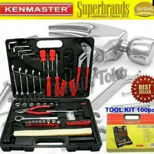 Jual TOOLKIT 100 PCS KENMASTER - TOOL KIT KENMASTER - TOOLKIT 100 PCS - Jakarta Timur - Sinar ...