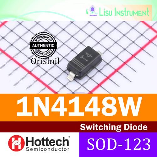 Jual 1N4148W Switching Diode T4 1N4148 4148 SOD-123 Hottech Original - Kota Depok - Lisu ...