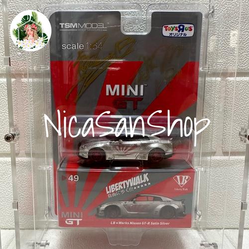 Jual MINI GT 49 LBWK LB Works Nissan GTR R35 Satin Silver ToysRUs ...