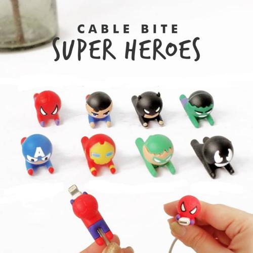 Jual Cable Bites Pelindung Kabel Protector Superhero Batman Star Wars ...