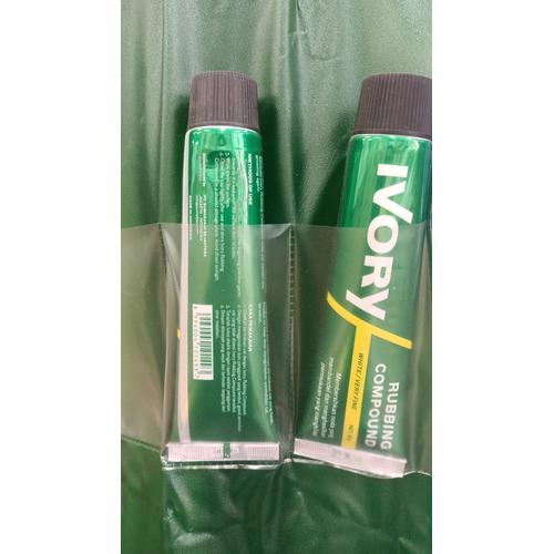 Jual COMPOUND RUBBING IVORY PUTIH 100 GRAM COCOK UNTUK POLES BODY MOTOR ...