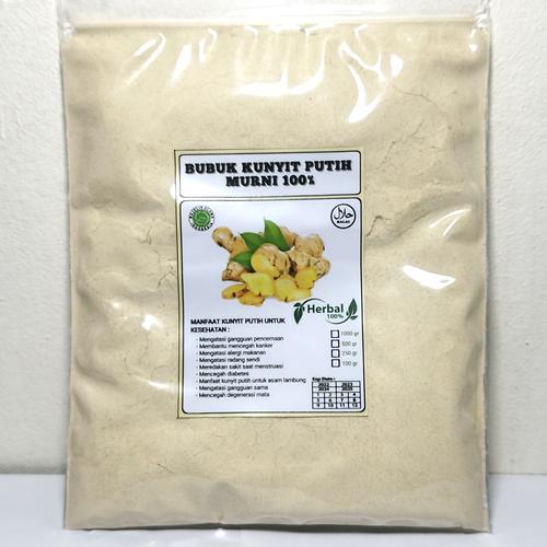 Jual bubuk kunyit putih serbuk kunyit pitih kunir putih bubuk isi 1kg ...