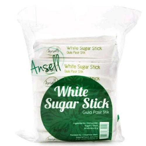 Jual Ansell White Sugar Stick / Gula Pasir / Gula Putih Stik - Jakarta ...