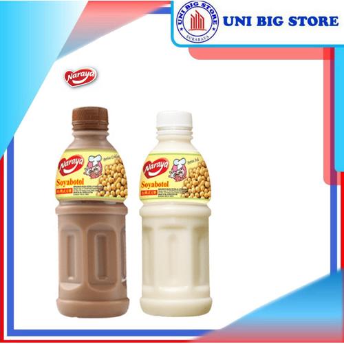 Jual Naraya Soya Botol Original | Cokelat 320 ml Soy Bean Milk Susu ...