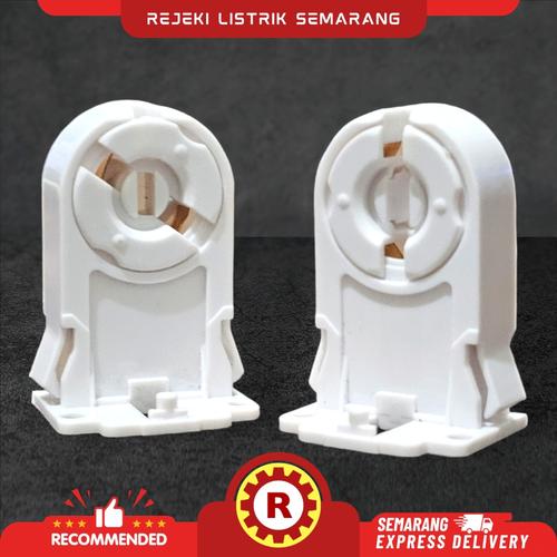 Jual FITTING FOSLO, KAKI FITTING TL SATU PASANG UNTUK LAMPU T8 / NEON ...