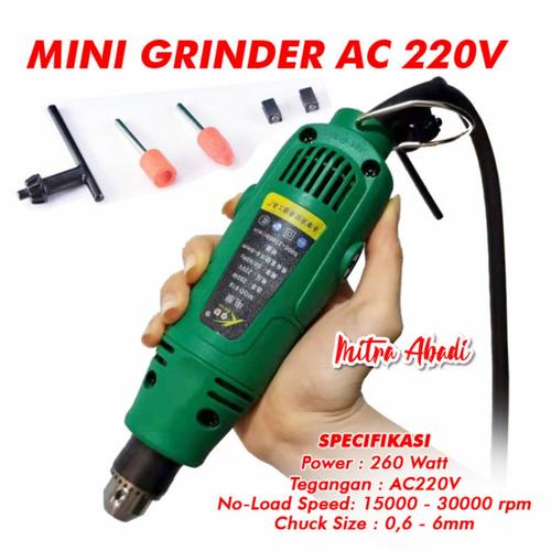 Jual Alat Mini Grinder Engraving Drill / Gerinda Ukir Grinding AC 220V ...