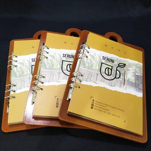 Jual Buku menu kayu custom jumbo A4 - Kab. Sidoarjo - Y2K-store | Tokopedia