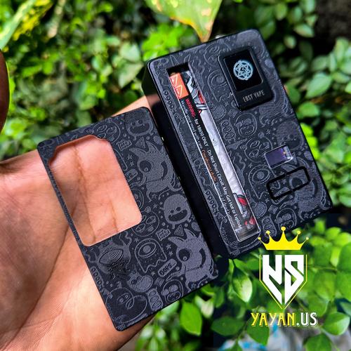 Jual Centaurus B80 panel Acrylic black matte Doodle gravir custom ...