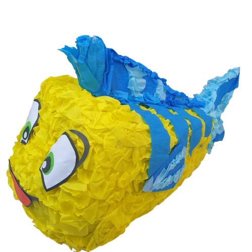 Jual pinata ikan flounder/pinata fish/pinata custom/pinata ulang tahun ...