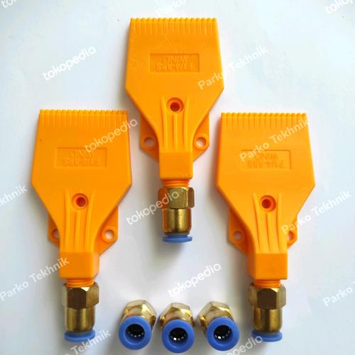 Jual Wind jet Nozzle Air Blowing With Fitting Pneumatic Female 1/4 Tube ...
