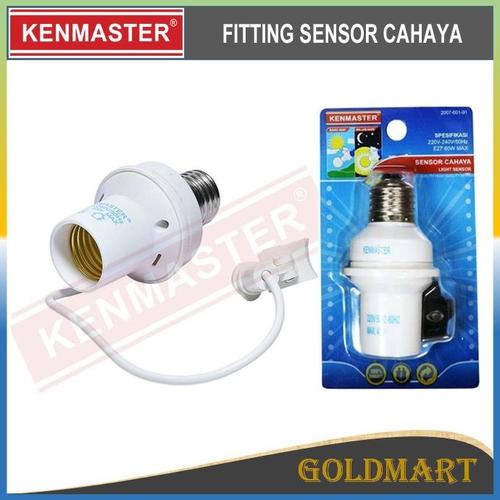 Jual Fitting Lampu Sensor Cahaya - Kenmaster Sensor Cahaya - Fitting ...