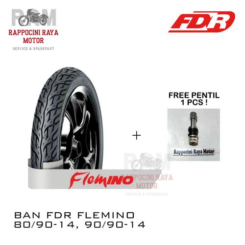 Jual Ban FDR FLEMINO 90/90-14 Ban Motor Matic Tubeless Ring 14 - Kota ...