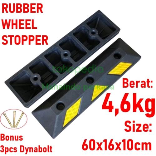Jual Ban Wheel Stoper Rubber Bumper Pengganjal Pembatas Ban Mobil ...