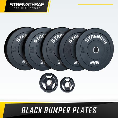 Jual Rubber & Bumper Plate STRENGTHBAE Plat Beban 1,25 2,5 5 10 15 20 ...