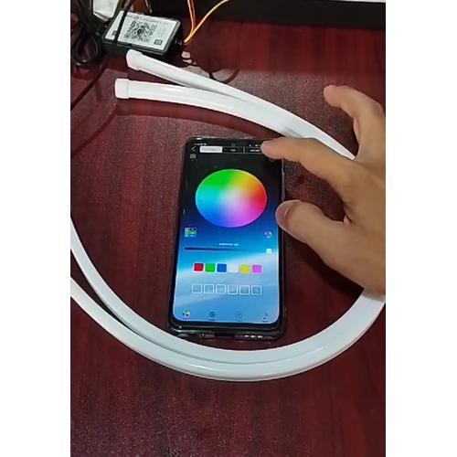Jual DRL ALIS RGB BULAT MODEL Neon Kontrol Aplikasi HP - Panjang 30 cm ...