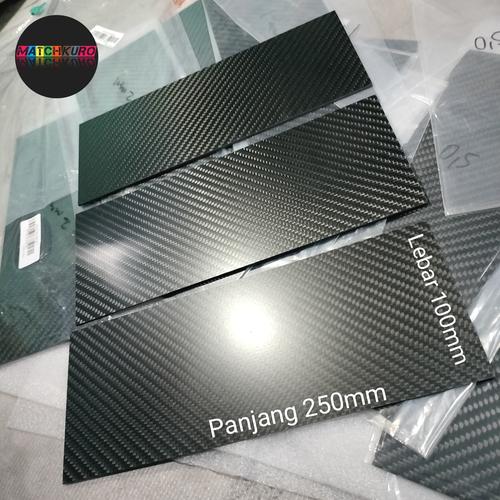 Jual Karbon fiber lembaran serat papan carbon fibre plate sheet membran ...