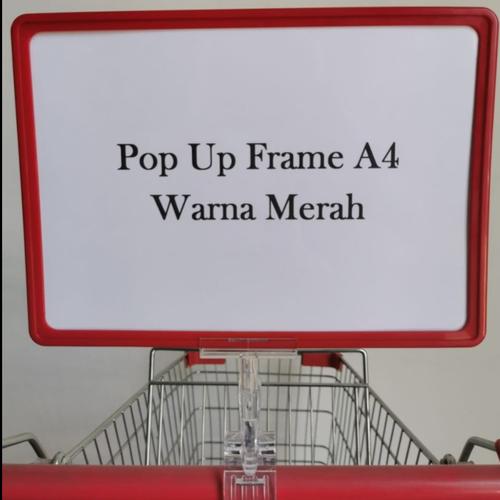 Promo Pop up frame promotion board ukuran A4 - Jepitan promo minimarket ...