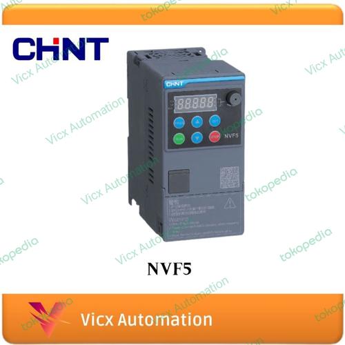 Jual CHINT NVF5 VSD 3 PHASE 380V 0,75KW 1,5KW 2,2KW 3,7KW 5,5KW 7,5KW ...