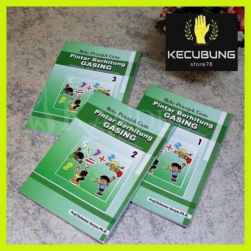 Jual Ready || Buku Petunjuk Guru Matematika Gasing Karya Prof. Yohanes ...