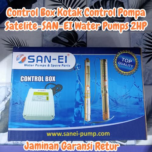 Jual Control Box Kotak Kontrol Pompa Satelit SAN-EI Water Pumps 2 HP ...
