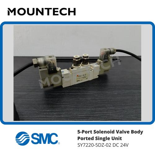 Jual SMC SY7220-5DZ-02 5-Port Solenoid Valve Body Ported Single Unit - Kota Cimahi - Mountech ...