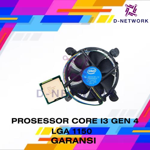 Jual prosessor CORE I3 4170/4160/4150/4130 intel lga 1150 H81 tray ...