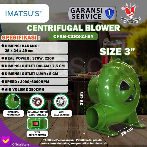 Jual Blower Tiup 3 Inch Elektrik Blower 3" Centrifugal Blower 3 Inch ...
