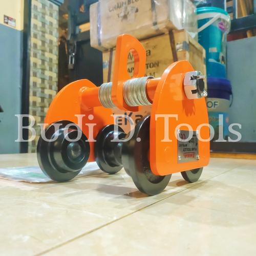 Jual Plain Trolley Nagasaki 1 Ton Troli Manual Geared Trolley Japan ...