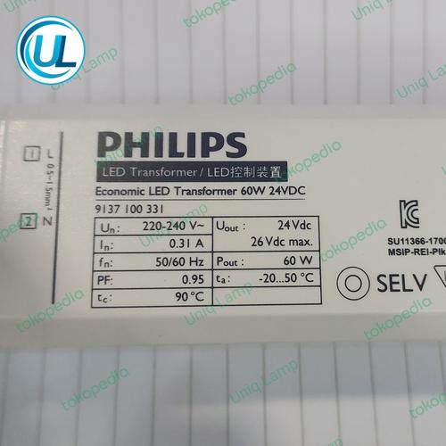 Jual Economic Led Transformer 60W 24VDC Philips - Jakarta Pusat - Uniq ...
