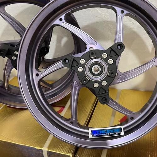 Jual NEW!! VELG VELEK SET DEPAN BELAKANG SPORT DELKEVIC NMAX NEW 2020 ...