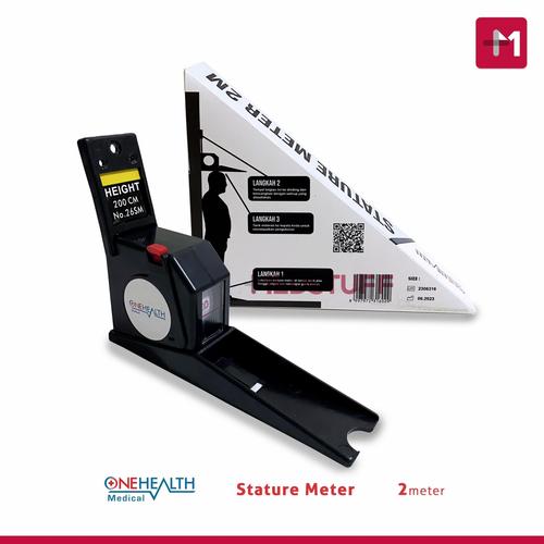 Jual Stature Meter Onehealth 2meter Pengukur Tinggi Badan - Onehealth ...
