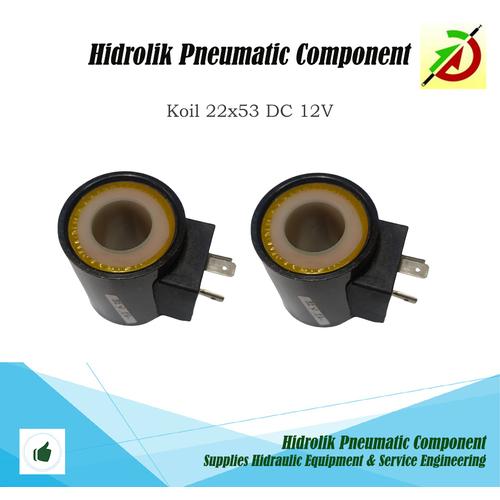Jual COIL DC12 VOLT ID 22MM PANJANG 53MM / KOIL MFZ 22X53 MM - Jakarta ...