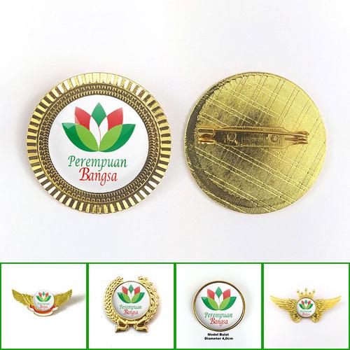 Jual Pin Perempuan Bangsa PKB Wing Bros Logo Perempuan Bangsa Logam ...