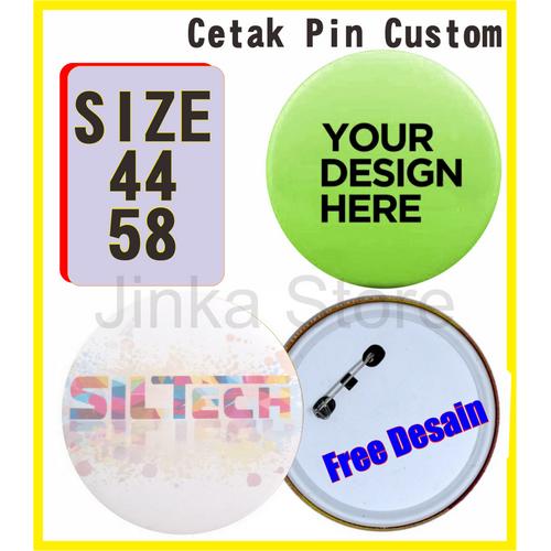 Jual Cetak Pin & Gantungan Kunci Custom Ganci Souvenir - PIN GANCI 58 ...