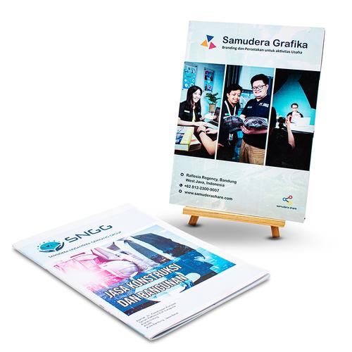Jual Cetak Buku majalah Katalog Ukuran A5 Bahan isi HVS B/W Binding ...