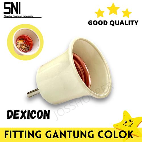 Jual FITTING COLOK LAMPU + SAKLAR FITTING LAMPU TIDUR E27 COLOKAN LAMPU ...
