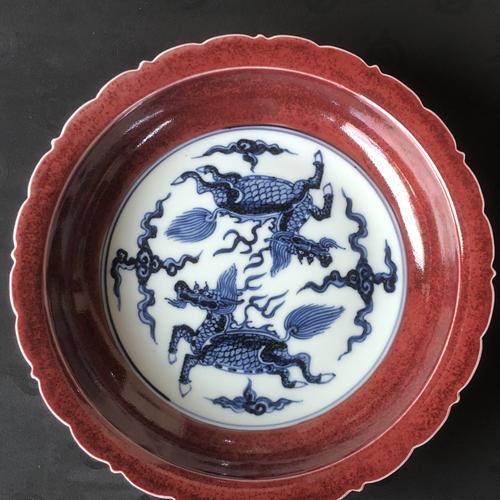 Jual Piring keramik antik Bergambar Kilin - Kota Denpasar - Antique66 ...