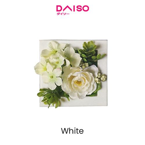 Jual Daiso Wall Decoration Flower 12×12x4cm - Putih - Jakarta Pusat ...