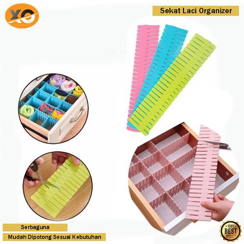 Jual Sekat Laci Organizer Pemisah Kotak Pembatas Kosmetik Unik Serbaguna - Kab. Tangerang - XO ...