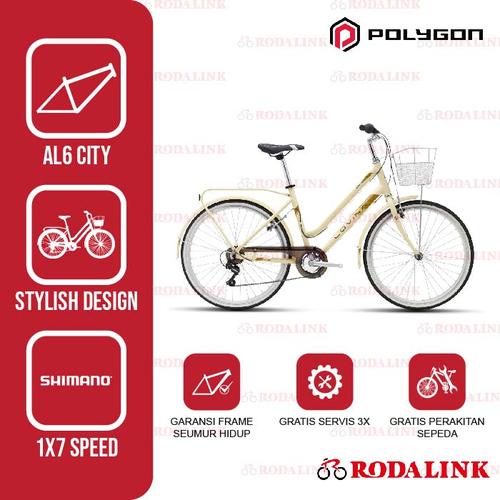 Promo Polygon Sepeda Anak Wanita Lovina 26" | Sepeda Anak Keranjang CTB ...